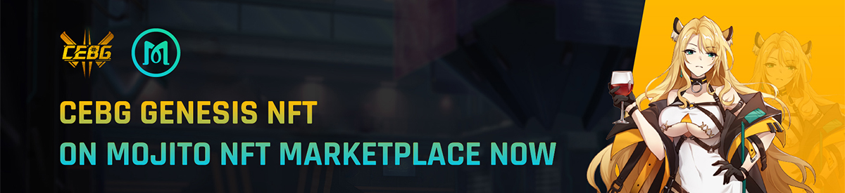 Аирдроп $10 + CEBG Genesis NFT от Mojitoswap и CEBG Game