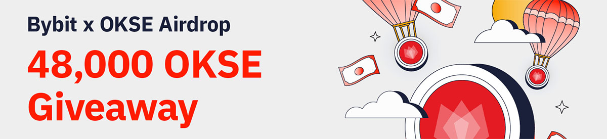 Аирдроп 80 OKSE (~$5) от ByBit и Okse