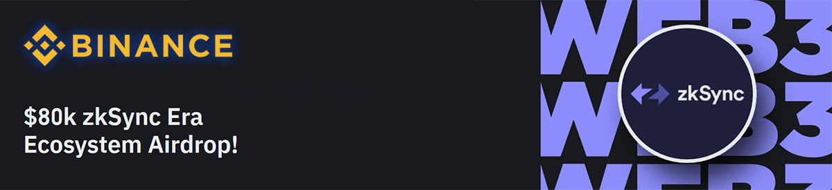 Аирдроп zkSync Era Ecosystem ($80000) от Binance